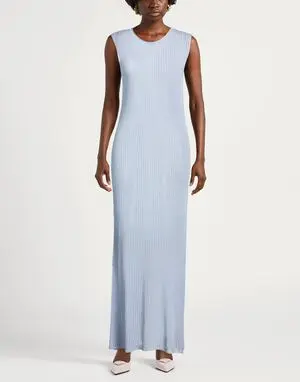 FISICO Maxi Dress In Viscose And Polyester - Blue