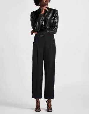 Sandro Straight-leg Twill Pants