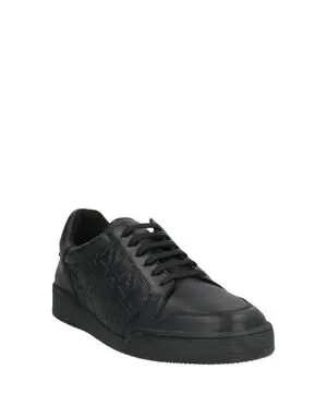 Sandro Low-top Leather Sneakers - Black
