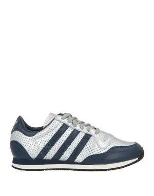 Adidas Leather Low Top Sneakers - Blue