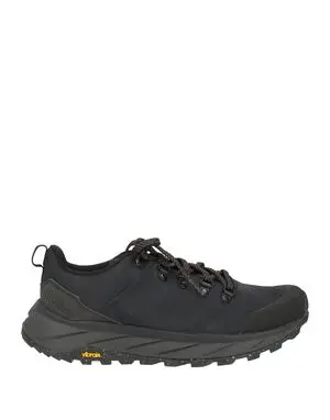 JACK WOLFSKIN Mauve Leather And Textile Fiber Hiking Boots - Black