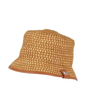 Max Mara Bucket Hat With Leather Trim
