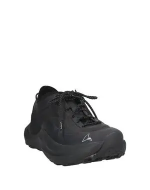 ROA Textile Fiber And Rubber Sneakers - Black