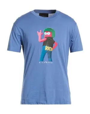 John Richmond T-shirt Size Cotton - Blue