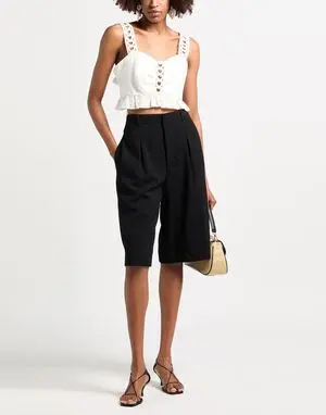 Sandro Top Linen Polyester