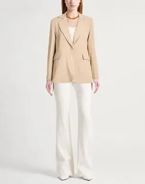 KAOS Single-breasted Blazer With Fringes