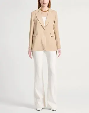 KAOS Single-breasted Blazer With Fringes
