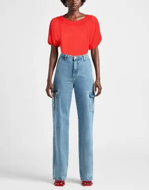 KAOS Woven Top - Tomato Red