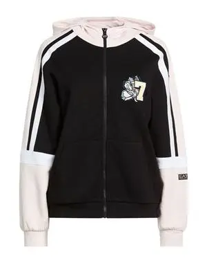 EA7 Cotton-blend Terry Sweatshirt