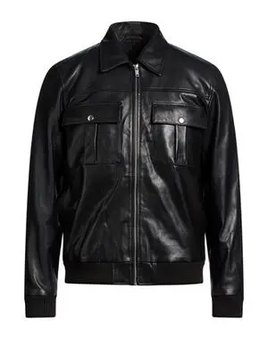 Bolongaro Trevor Leather Bomber Jacket
