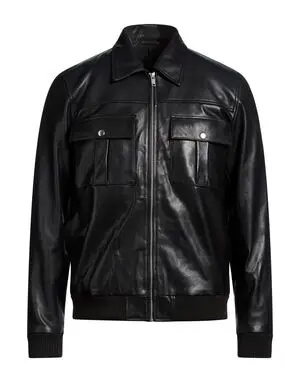 Bolongaro Trevor Leather Bomber Jacket