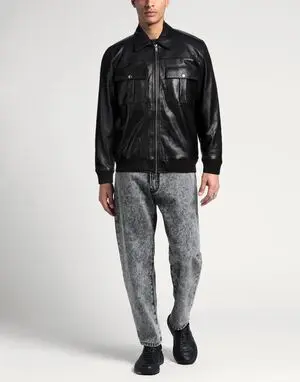 Bolongaro Trevor Leather Bomber Jacket