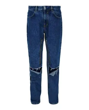 Givenchy Distressed Straight Fit Jeans