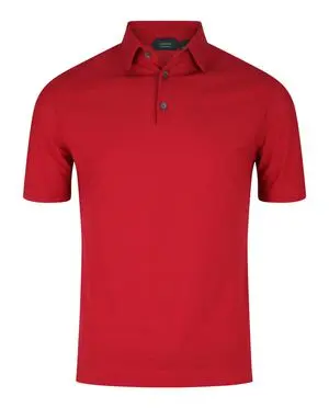 Givenchy Zanone Slimfit Polo Shirt - Red