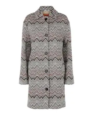 Missoni Chevron Tweed Coat