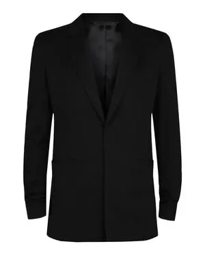 Givenchy Extra Fitted Single Button Blazer - Black
