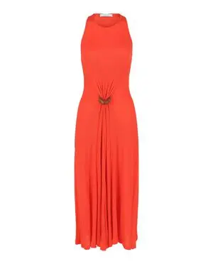 Brioni Sleeveless Ribbed Maxi Dress