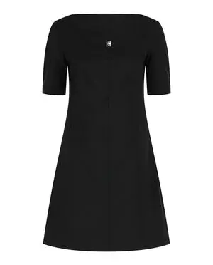 Givenchy Contrast Trim Mini Dress