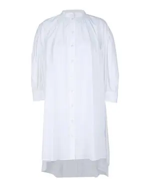 Alexander McQueen Cotton Trapeze Mini Dress
