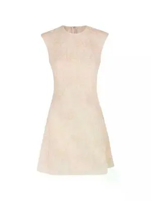 ROTATE BY BIRGER CHRISTENSEN Floral-detail Mini Dress - Neutrals