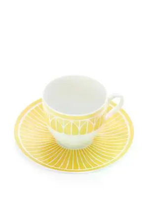 Christofle Printed Espresso Cup Set - Yellow