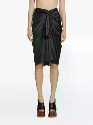 Chloé Knot Skirt - Grey