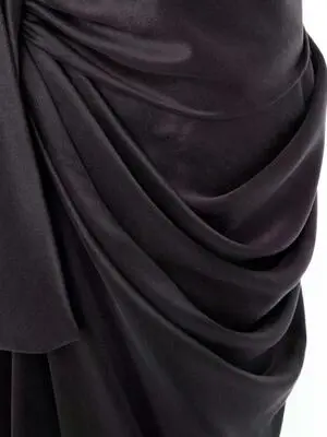 Chloé Knot Skirt - Grey
