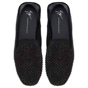 GIUSEPPE ZANOTTI Everett Rhinestone Loafers
