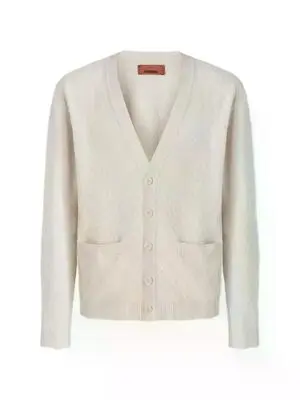 Missoni Textured V-neck Cardigan - Neutrals