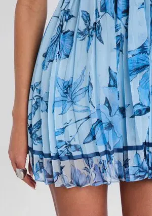 Rococo Sand Milo Pleated Mini Dress
