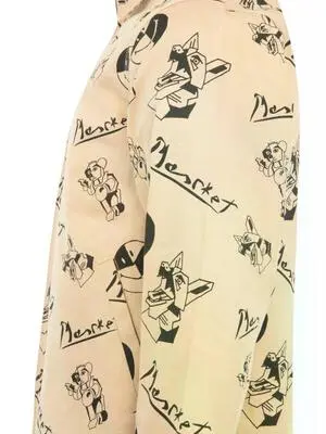 MARKET Smiley Cubism Patterned Jacket - Neutrals