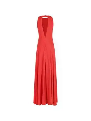 Erika Cavallini Cornelia Backless Maxi Dress