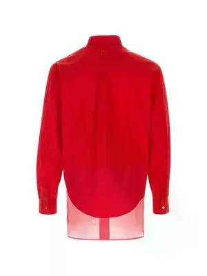 Fendi Fluid Organza Plain Shirt