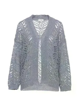 Panicale Frill Knitwear For Women