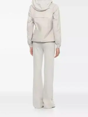 K-WAY Zip-up Reversible Hoodie Jacket - Neutrals