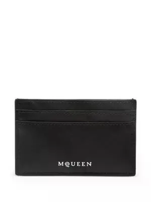 Alexander McQueen Leather Card Holder