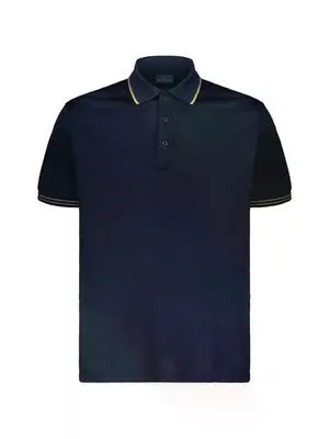 Paul & Shark Contrast-trim Polo Shirt - Blue