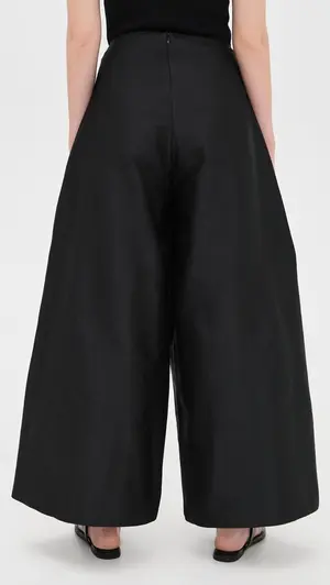 Chan Luu Techno Taffeta Trousers