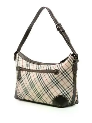 Burberry Nova Check Canvas Shoulder Bag