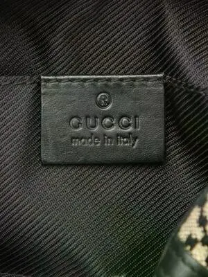 Gucci Diamante Canvas Web Pouch