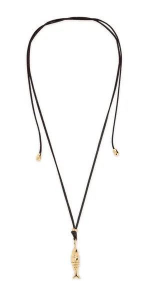 Éliou Koi Pendant Necklace - Gold