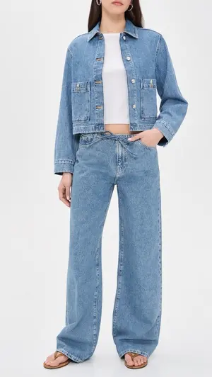 Warp + Weft The Big Easy Wide Leg Jeans