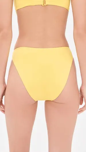 Good American Matte Good Waist Cheeky Bikini Bottoms