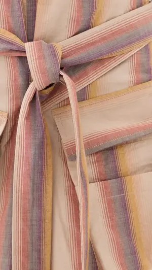 Isabel Marant Étoile Mariza Striped Mini Dress