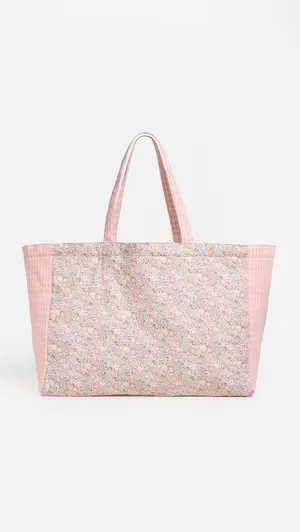 Stoney Clover Lane Large Canvas Tote Bag - Multi