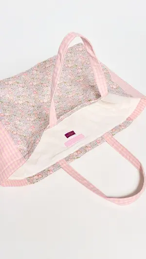 Stoney Clover Lane Large Canvas Tote Bag - Multi