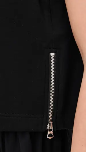 Varley Shea Crop Tank Top - Black
