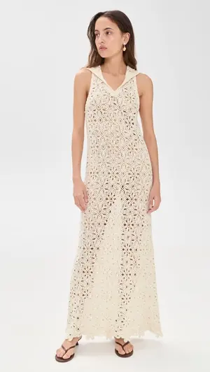 JBQ Lainey Crochet Maxi Dress