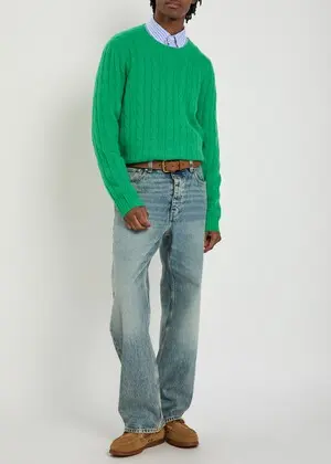 Polo Ralph Lauren Logo-embroidered Striped Linen Shirt