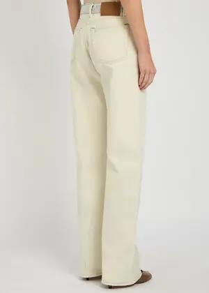 Our Legacy High-rise Boot-cut Jeans - Grey